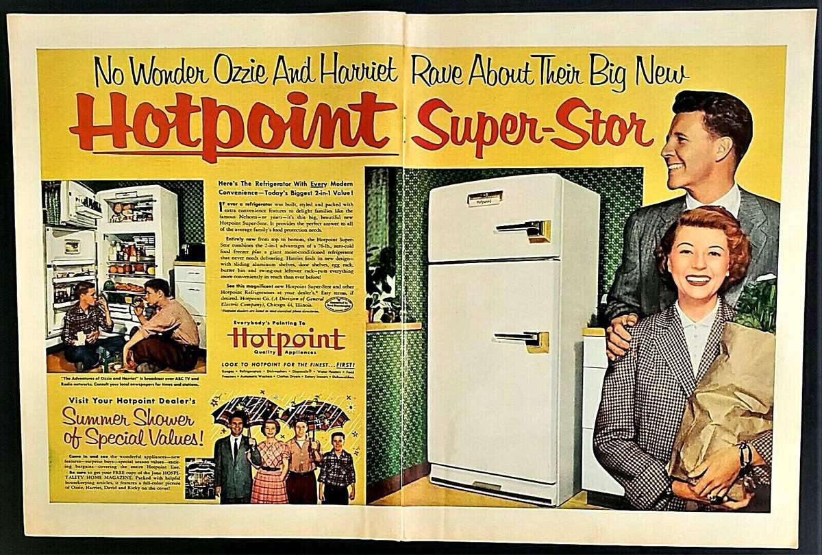 Vintage Refrigerator Ads
