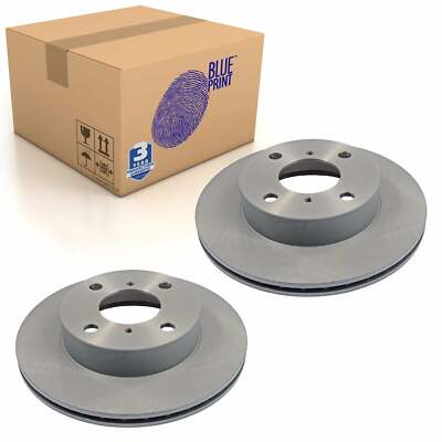 Pair of Front Brake Disc Fits Suzuki Alto Wagon R R+ Blue Print ...