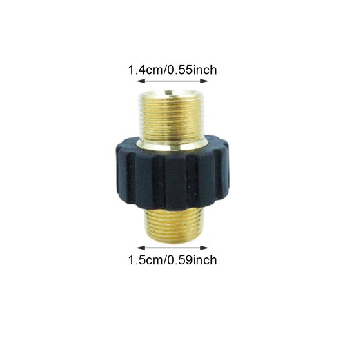 Garden Replacement Hose Coupler Thread Pressure Washer Quick Connector ...