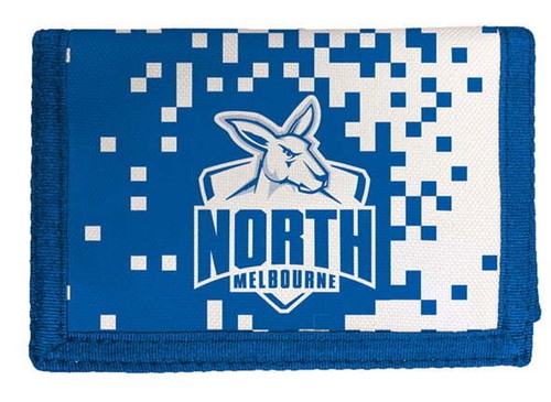 North Melbourne Kangaroos AFL Money Wallet Coin Note and Card ...