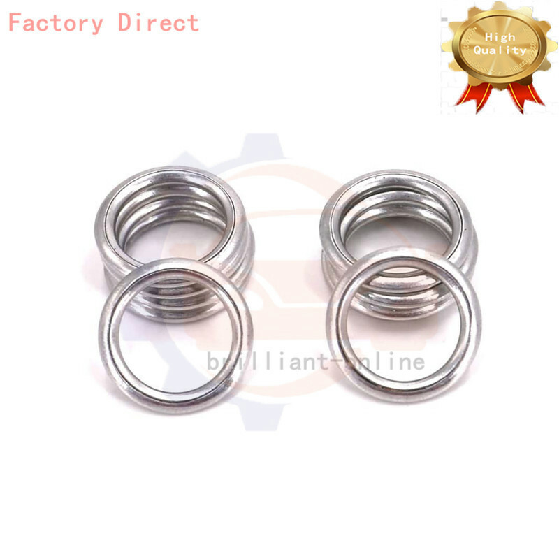 10PCS Crush Washer Oil Drain Plug Gasket N0138157 Fit For Volkswagen ...