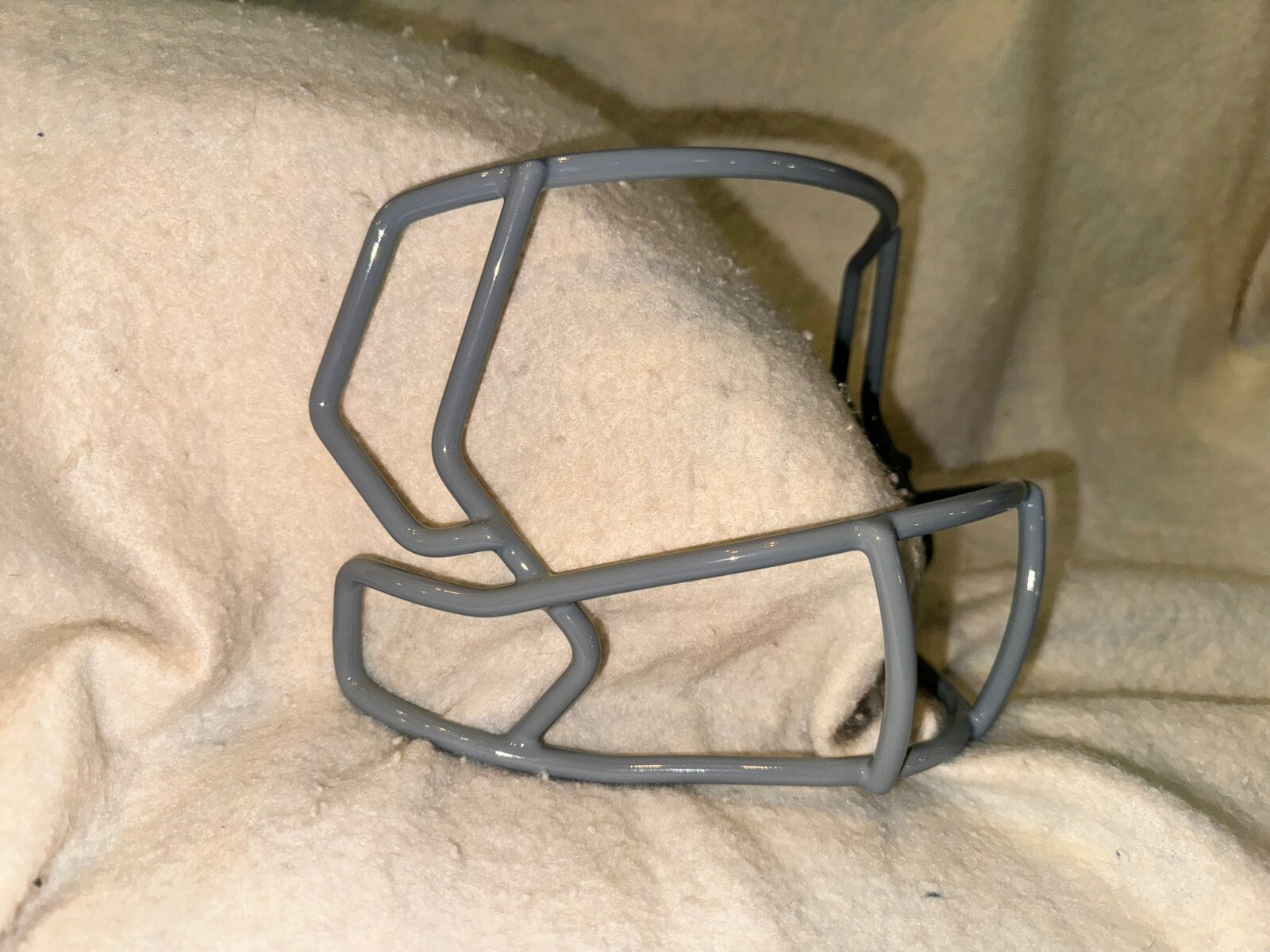 VINTAGE RIDDELL SPEED S1B (Kicker) FOOTBALL HELMET FACEMASK - Light ...