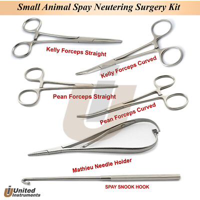 Small Animal Spay Neutering Surgery Kit Veterinary Oral Surgery ...