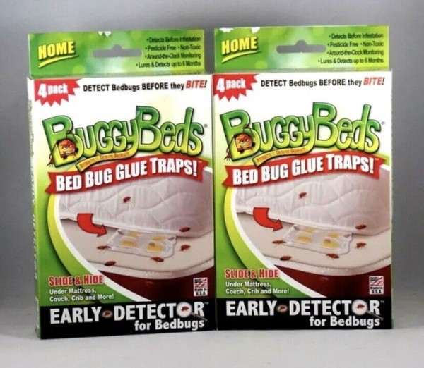 BuggyBeds Bed Bug Glue Trap - 4 Pack for sale online | eBay