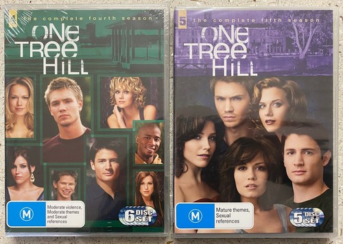 2 x ONE TREE HILL DVD Sets - Season 4 (6x DVD) + Season 5 (5x DVD) NEW ...