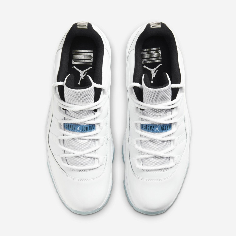 Air Jordan 11 Retro Low AV2187-117 Legend Blue White Black XI OG Light ...