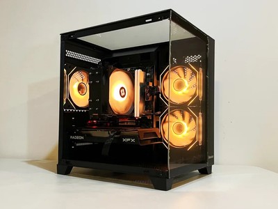 Hyper Budget Gaming Pc Ryzen 5 2600 w/580 2gb 16gb 3200 Mhz 256gb NVMe ...