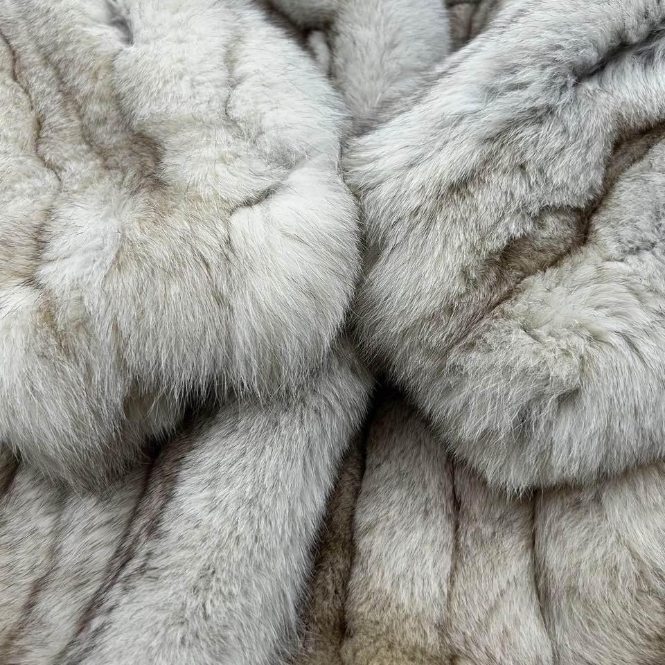 Saga Fox Long Sleeve Outerwear Fur Coat Ivory Women's From Japan | eBay