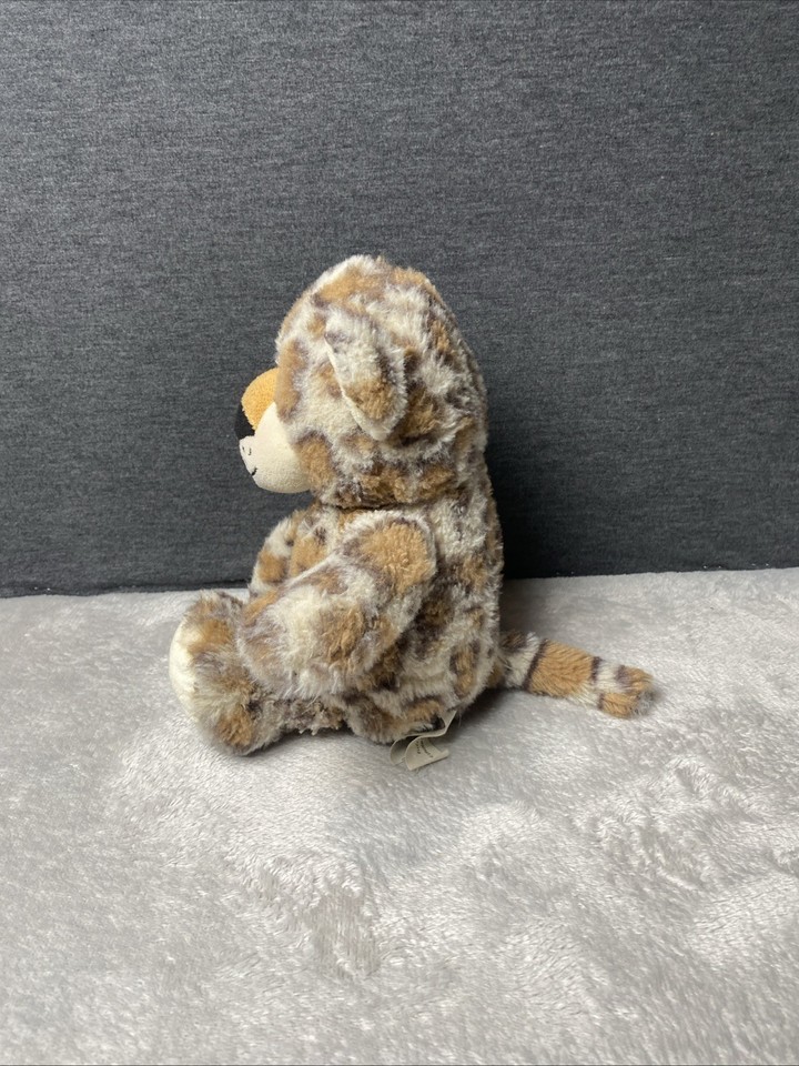 Walmart Cheetah Leopard Plush 10” Cat Spots Tan Brown Cream Lovey ...