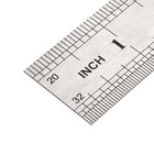 Straight Ruler 500mm 20 Inch Metric Stainless Steel Measuring Ruler ...