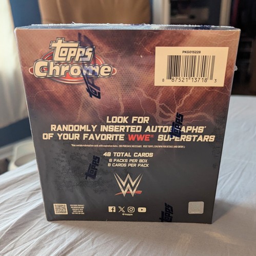 2025 Topps Chrome WWE Mega Box - Multiple Available - Sealed and In ...