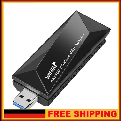 WiFi 6E WiFi Empf?nger Dongle USB WiFi Dongle Tri-Band 2,4G 5G 6G f r ...