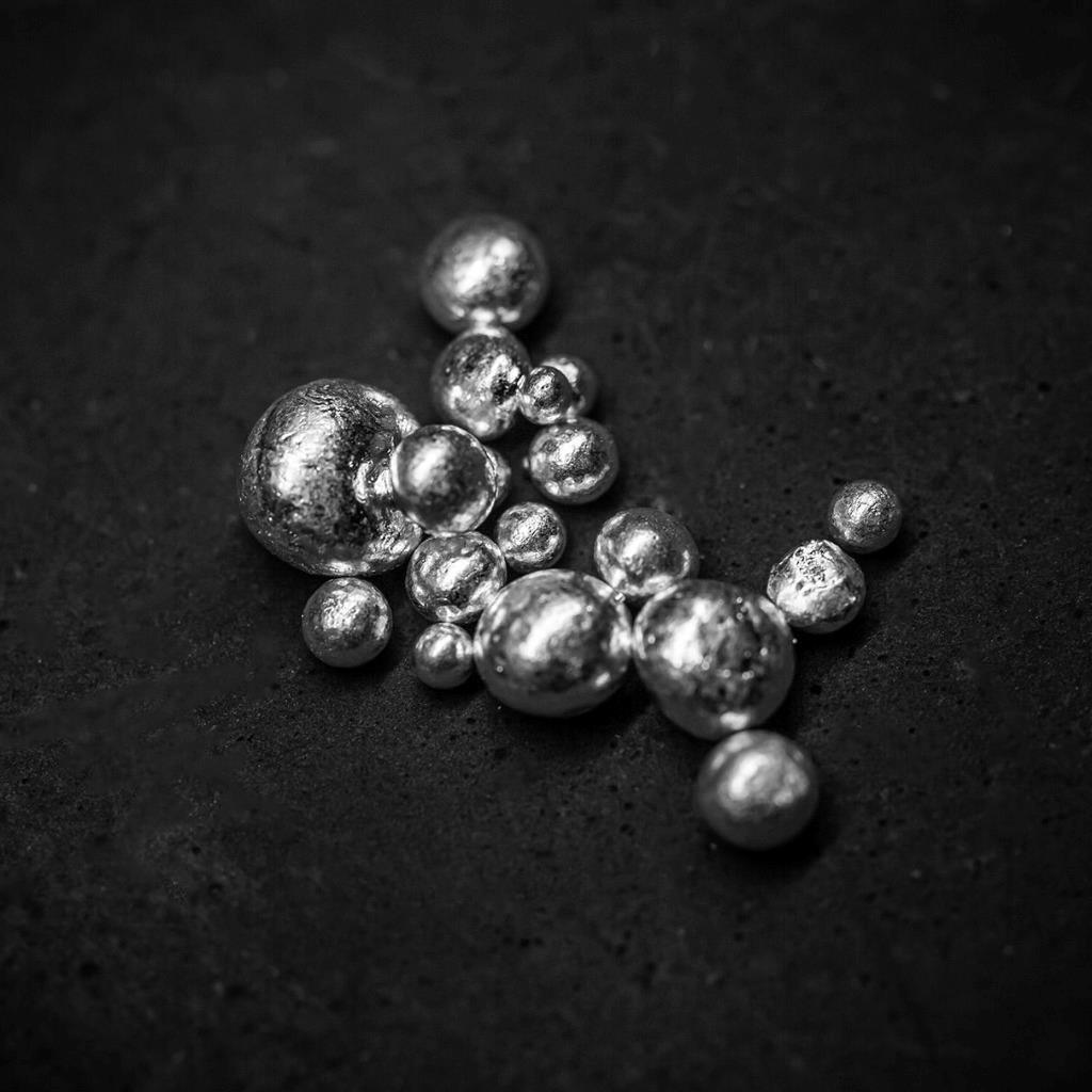 5 oz Silver Shot .9999 Fine Silver in Jar for Casting or Pouring #A635 ...