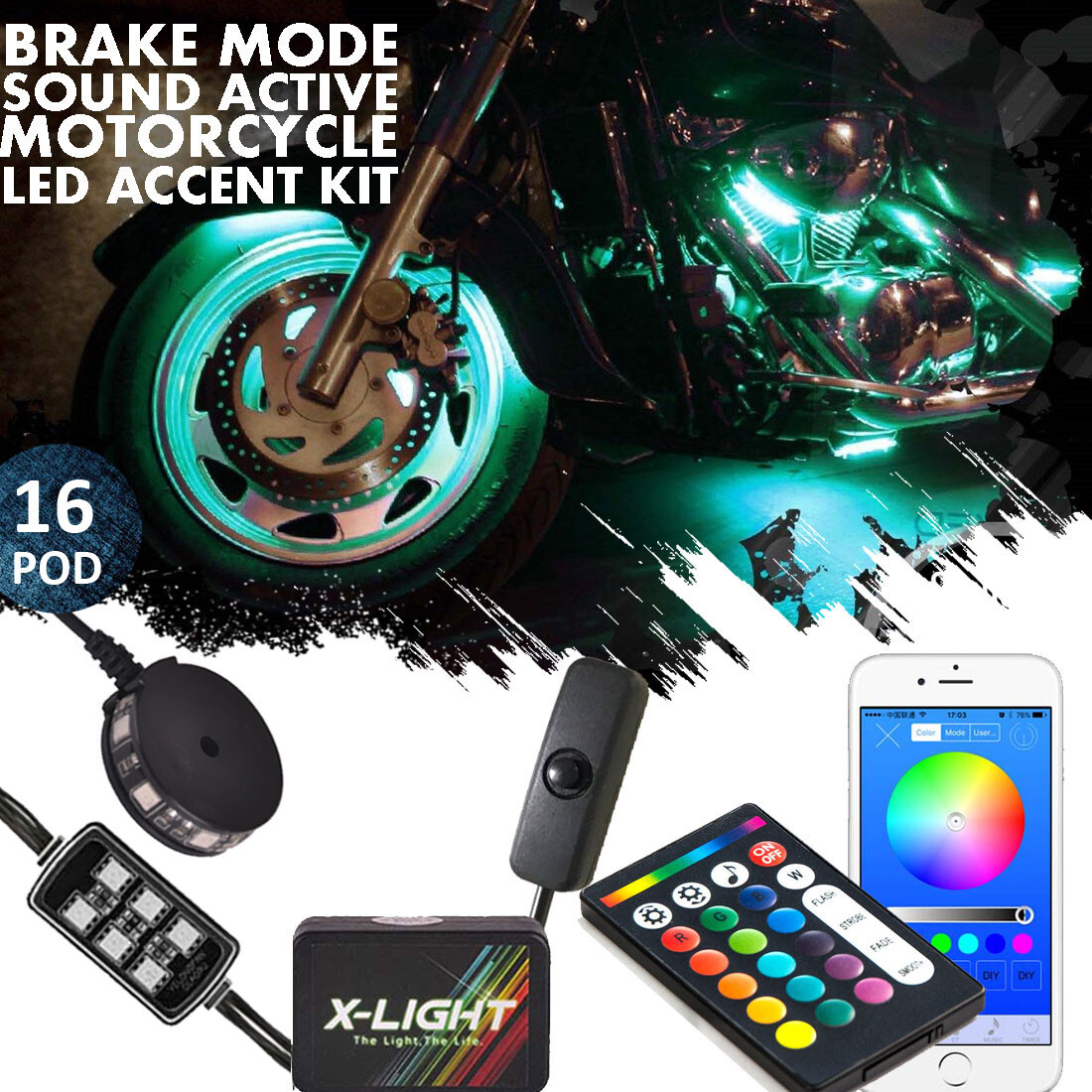 Yamaha Motorcycle Light Kits Yamaha TTR 230 Baja Designs Off Road