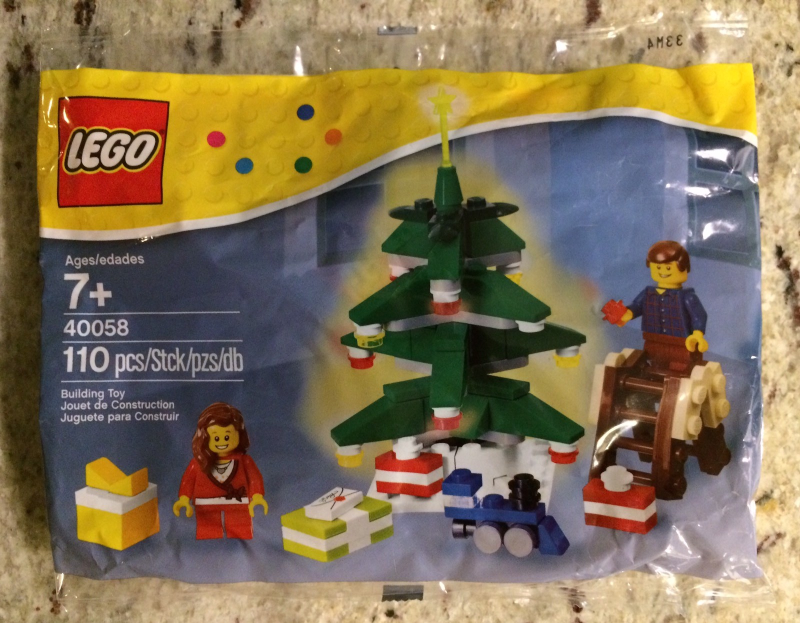 LEGO 40058 Decorating the Christmas Tree with 2 Minifigs New In Sealed ...