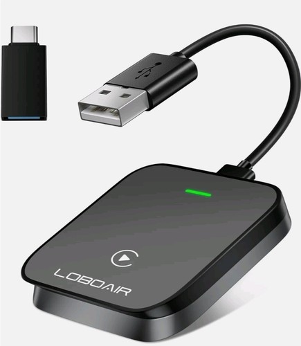 LOBOAIR PL8 Wireless CarPlay Adapter for Factory Wired 2024 NEW IOS 10 ...