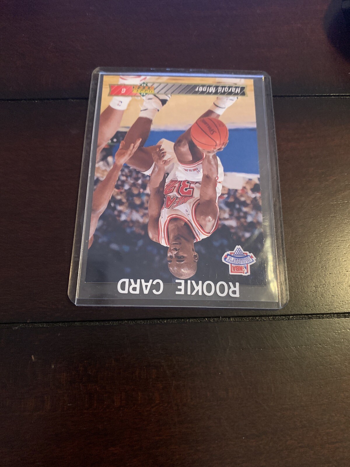 1992-93 Upper Deck Basketball #8 Harold Miner RC Rookie Card BABY ...