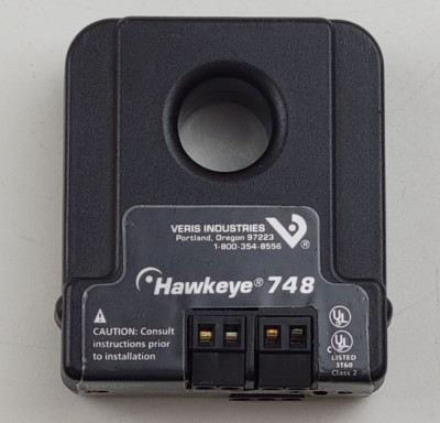 Veris Hawkeye 748 H748 Current Sensor 0–200A Split Core Transducer ...