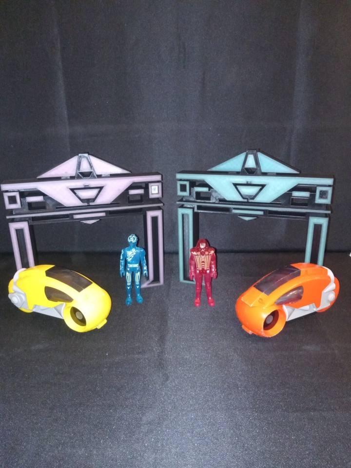 Retro Recognizer (Glow G) for Vintage Tron action figures & light cycle ...