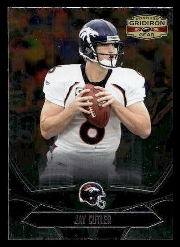 2008 Donruss Gridiron Gear #30 Jay Cutler Denver Broncos | eBay