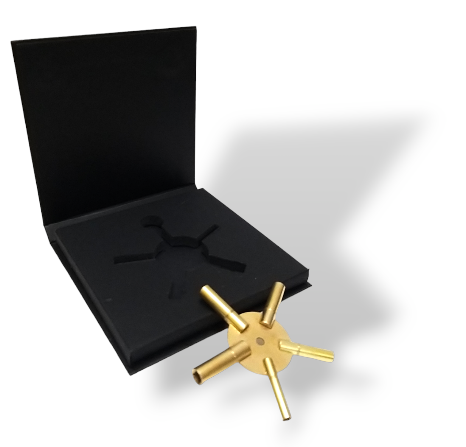 1 pc Universal 5 Prong Brass Clock Key for Winding Clock, EVEN Numbers ...