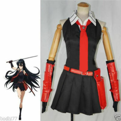 Akame ga Kill Night Raid AKAME Dress Anime Cosplay Costumes | eBay