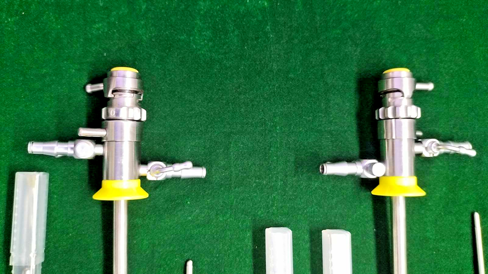 2 Set Hysteroscopy Working Element Bipolar Passive 26FR & Cystoscope ...