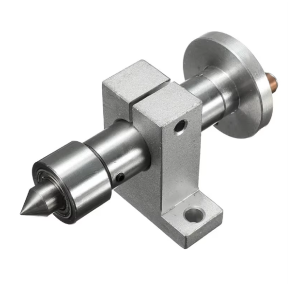 1 Set Adjustable Double Bearing Live Centre Metal Revolving With 2pcs ...