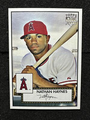 NATHAN HAYNES #19 2007 Topps '52 Rookies QTY Los Angeles Angels | eBay