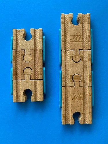 Thomas The Tank Engine Wooden Railway Train Track ~ Blue Plastic ...