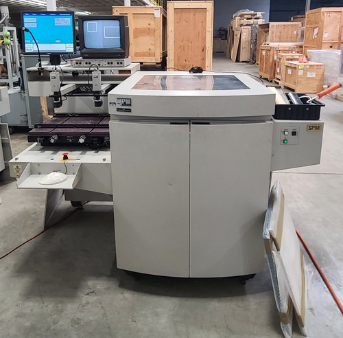 MPM SPM Stencil Printer Semi Automatic PCB Screen Speedline SMT PC ...
