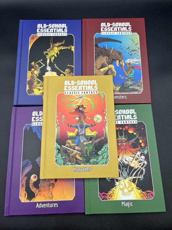 Old School Essentials: Classic Game Set - Box Set | eBay