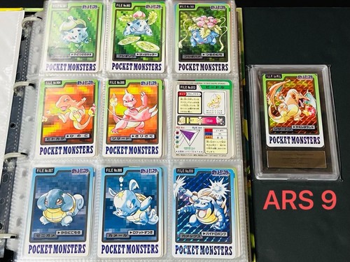 ARS9 Pokemon Carddass set completo di 151 tipi n.001-151 Charizard autentico | eBay