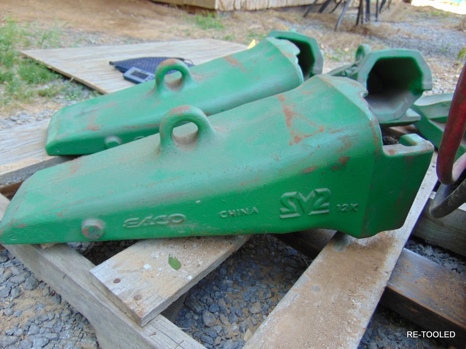 (1) Esco Ultralok Tooth Excavator Loader Bucket Teeth Replacement SV2 ...