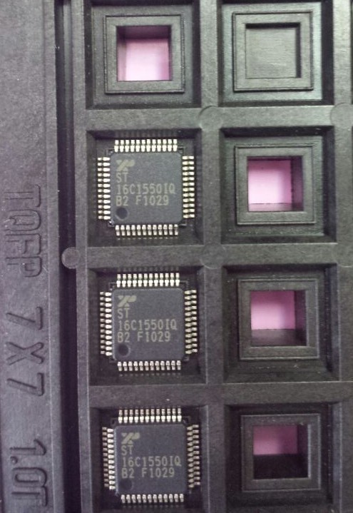 PCS. EXAR ST16C1550IQ48-F UART Interface IC UART W/16BYTE FIFO for sale ...