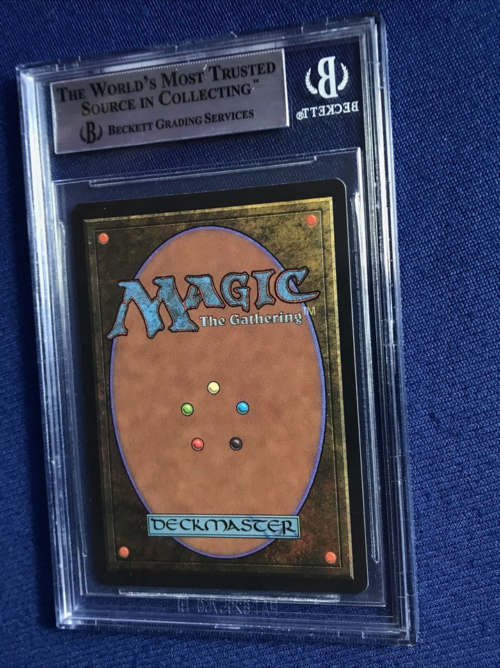 MTG BETA U R Earth Elemental BGS 8.5 NM-MT+ (GEM edges/surface, Mint ...