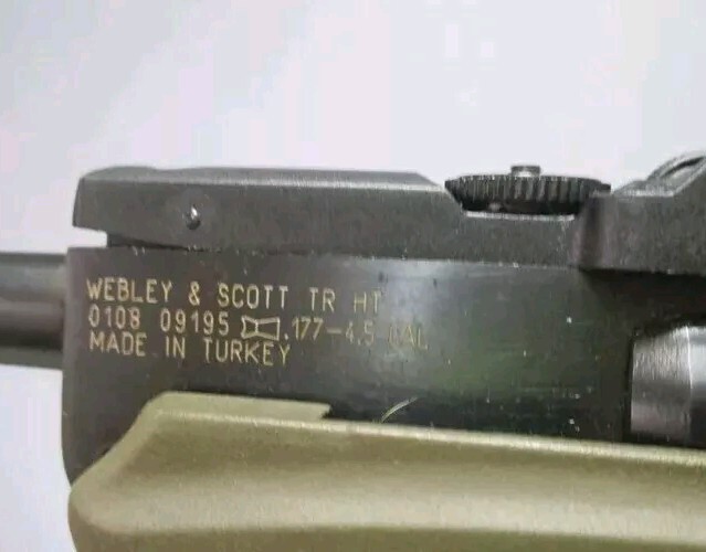 Jaguar Webley & Scott .177 break barrel air rifle , Nikko Sterling ...