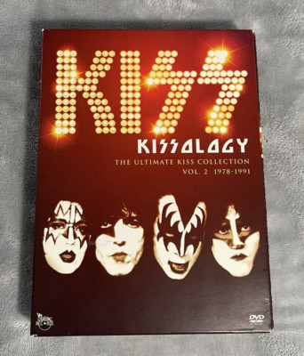 Kiss - Kissology Vol. 2 1978-1991 (DVD, 2007, 3-Disc Set) With Bonus ...