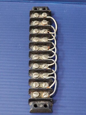 KULKA - Terminal Block - 10 Pole - 20 terminals | eBay