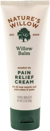 Nature’S Willow Fast-Acting Willow Balm Natural Pain Relief Cream for ...