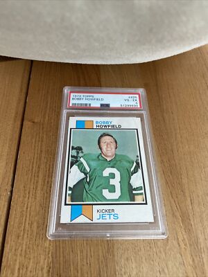 BOBBY HOWFIELD 1973 FOOTBALL CARD Topps #425 New York Jets Rookie Rc ...