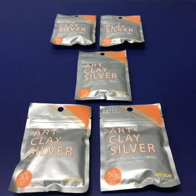 Art Clay Silver 50g Precious Metal Clay 5 Set Original accessories ...