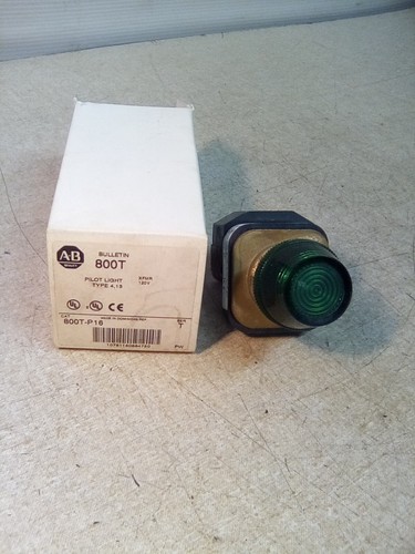 Allen-Bradley 800T-P16 Green Pilot Light | eBay