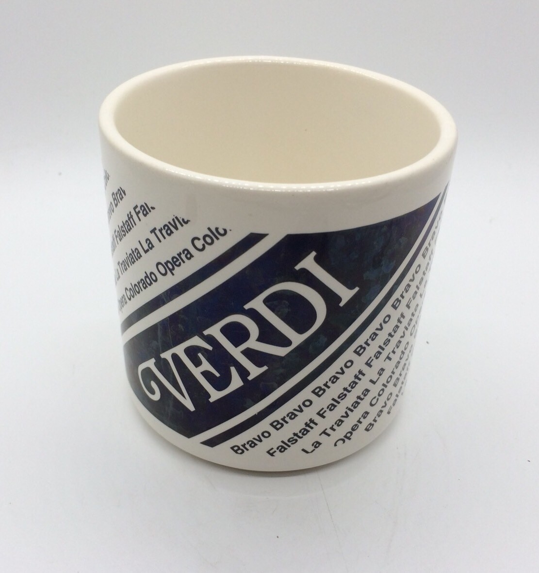 Verdi Opera Coffee Mug With Verdi Operas Listed Collectors Item | eBay