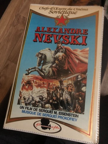 VHS fil à film alexandre nevski VF noir et blanc cinéma soviétique 1938 ...