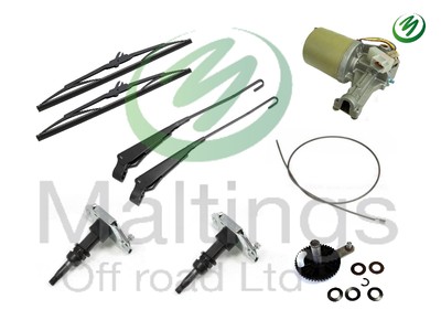 landrover defender wiper motor kit defender front windscreen wiper kit ...