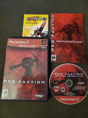 Red Faction (Sony PlayStation 2, 2002) PS2 GAME COMPLETE 752919460030| eBay