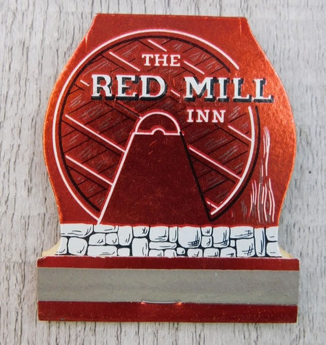 The Red Mill Inn Clarence New York Full Unstruck Vintage Matchbook Ad ...