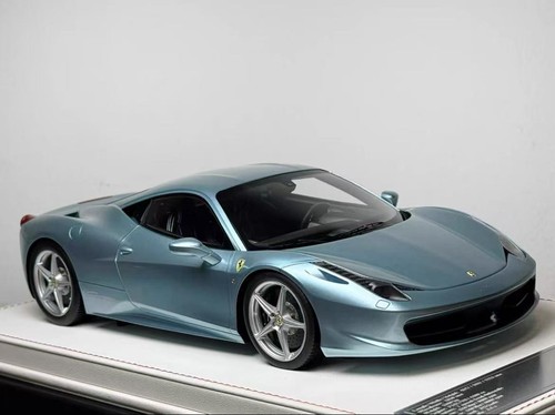 DM Dino Model 1/18 Ferrari 458 Italia Ice Blue LIMITED 10 Pieces | eBay
