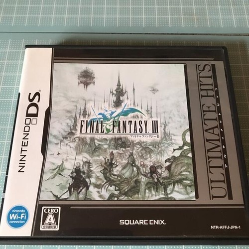 Final Fantasy III ultimate hits Nintendo DS NDS Square Enix RPG Game w ...